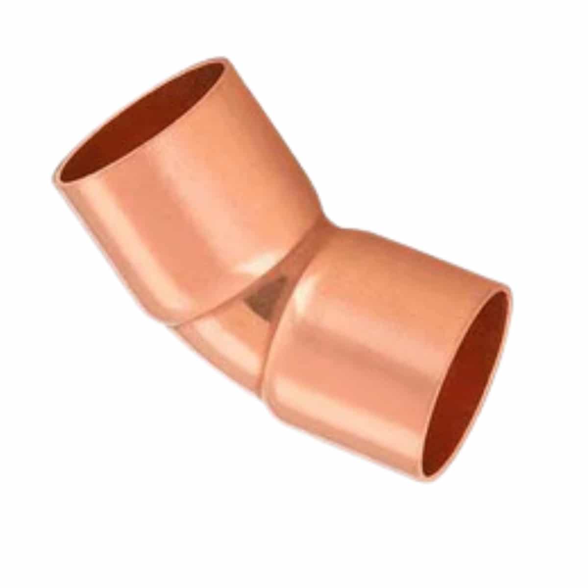 CODO 45° SOLDABLE DE COBRE - DISTRIBUIDORA HIDRAULICA Y DRENAJE