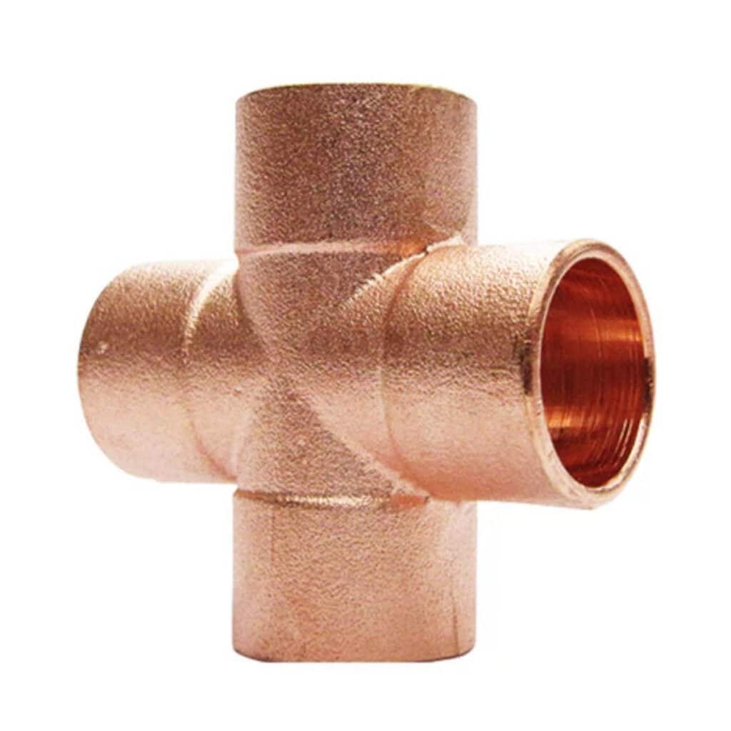 CRUZ SOLDABLE DE COBRE - DISTRIBUIDORA HIDRAULICA Y DRENAJE