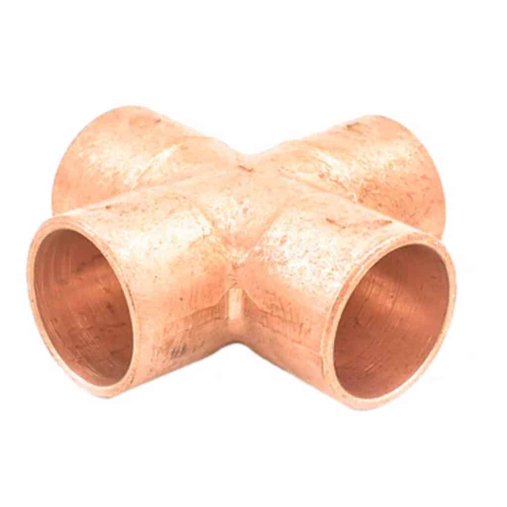 CRUZ SOLDABLE DE COBRE - DISTRIBUIDORA HIDRAULICA Y DRENAJE