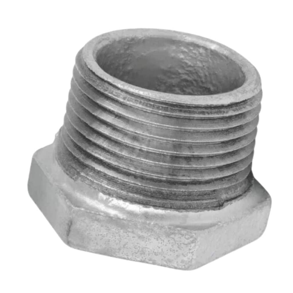 REDUCCION BUSHING HIERRO MALEABLE GALVANIZADO - DISTRIBUIDORA ...