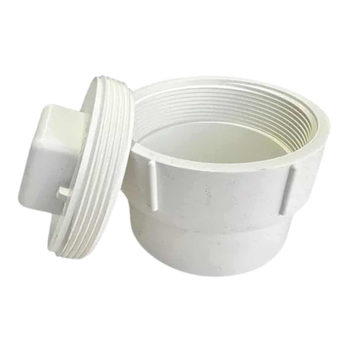 TAPÓN REGISTRO CON ADAPATADOR PVC DWV - DISTRIBUIDORA HIDRAULICA Y DRENAJE