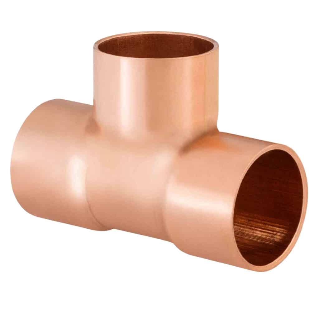 TEE RECTA SOLDABLE DE COBRE - DISTRIBUIDORA HIDRAULICA Y DRENAJE