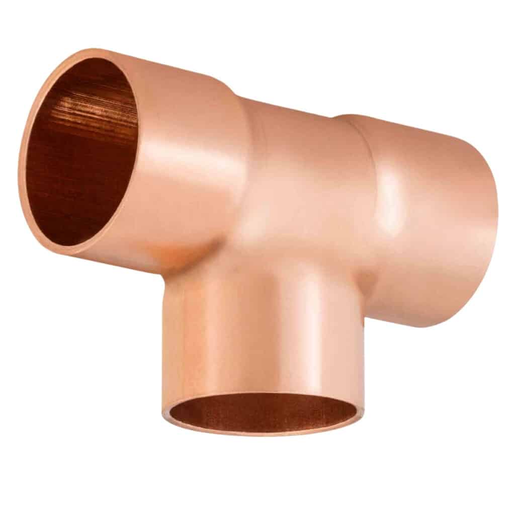 TEE RECTA SOLDABLE DE COBRE - DISTRIBUIDORA HIDRAULICA Y DRENAJE