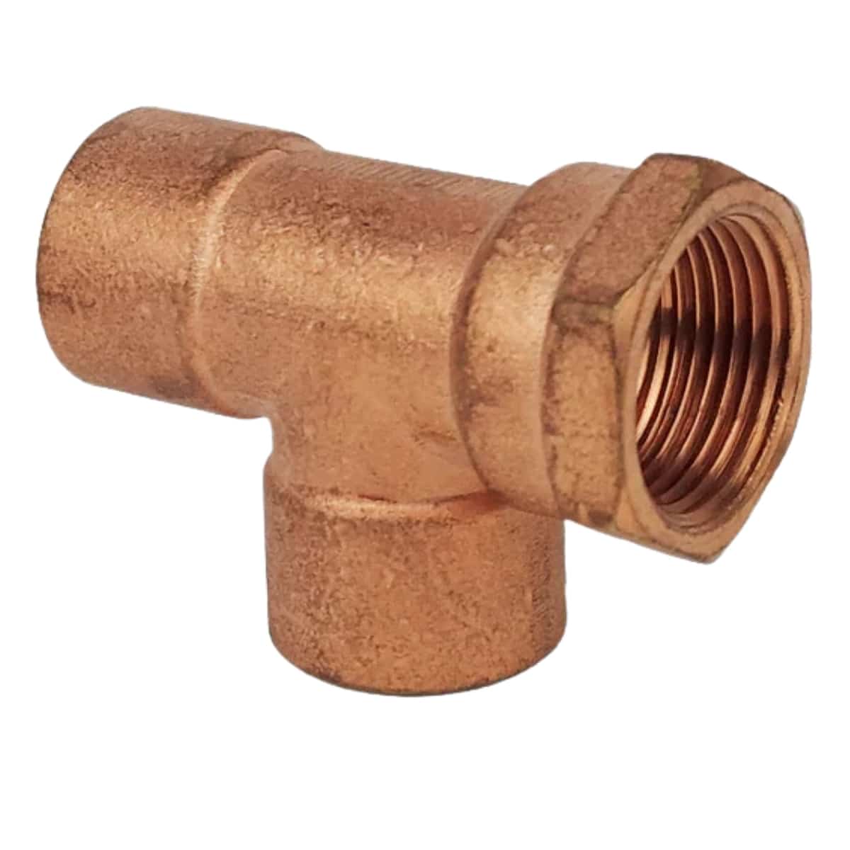 TEE R/INT LATERAL DE COBRE - DISTRIBUIDORA HIDRAULICA Y DRENAJE