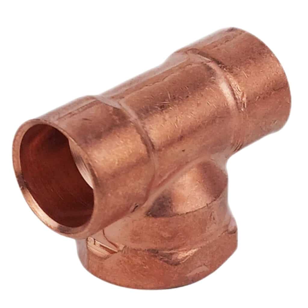 TEE R/INT AL CENTRO DE COBRE - DISTRIBUIDORA HIDRAULICA Y DRENAJE