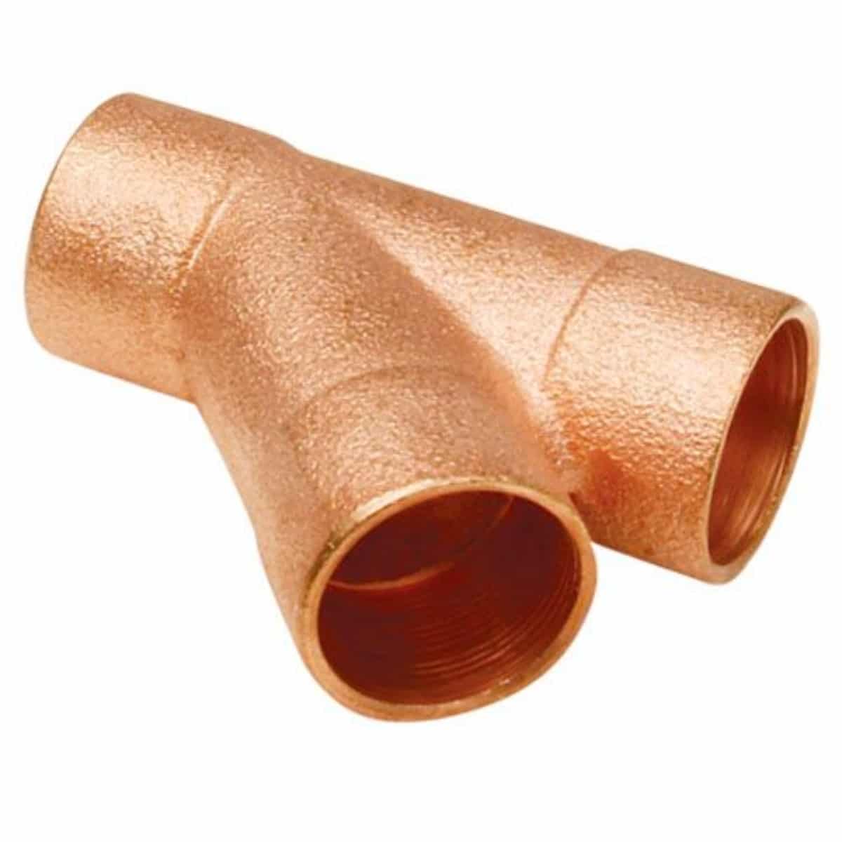 YEE SOLDABLE DE COBRE - DISTRIBUIDORA HIDRAULICA Y DRENAJE